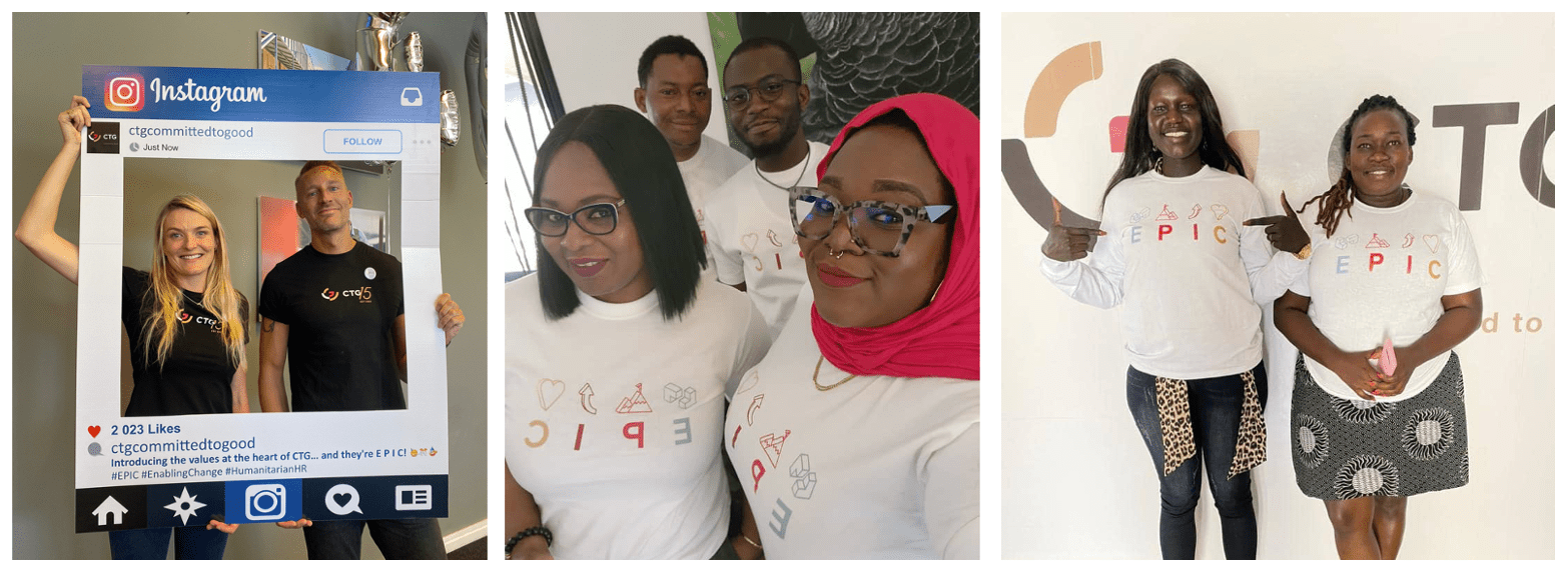 CTG – Humanitarian Enablers | Our New EPIC Company Values