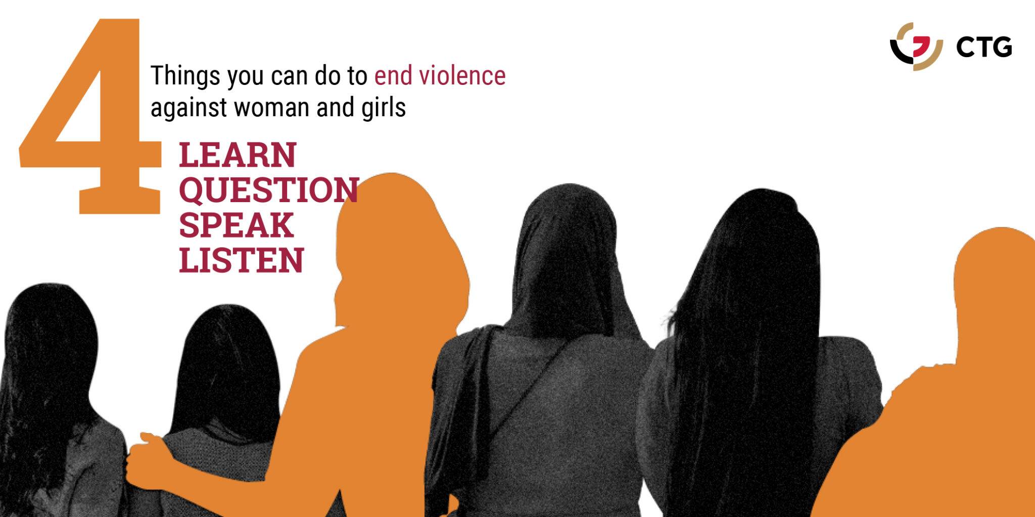 CTG – Humanitarian Enablers | 4 Things You Can Do to End Violence ...